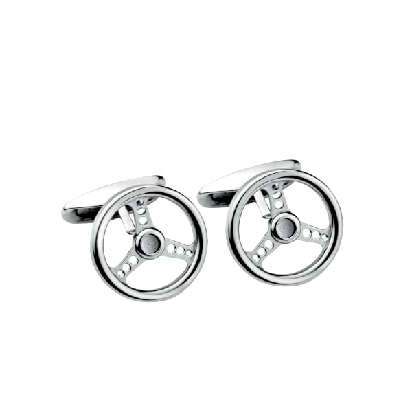 Racing steering wheel cufflinks | Chopard® Luxury Accessories 95014-0013